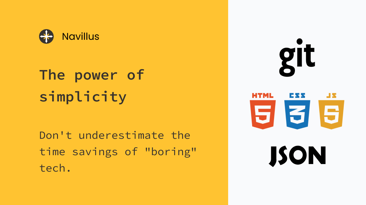 The power of simplicity